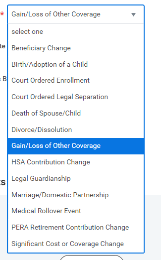 Benefits Life Event Guide – Denver School of Science & Technology