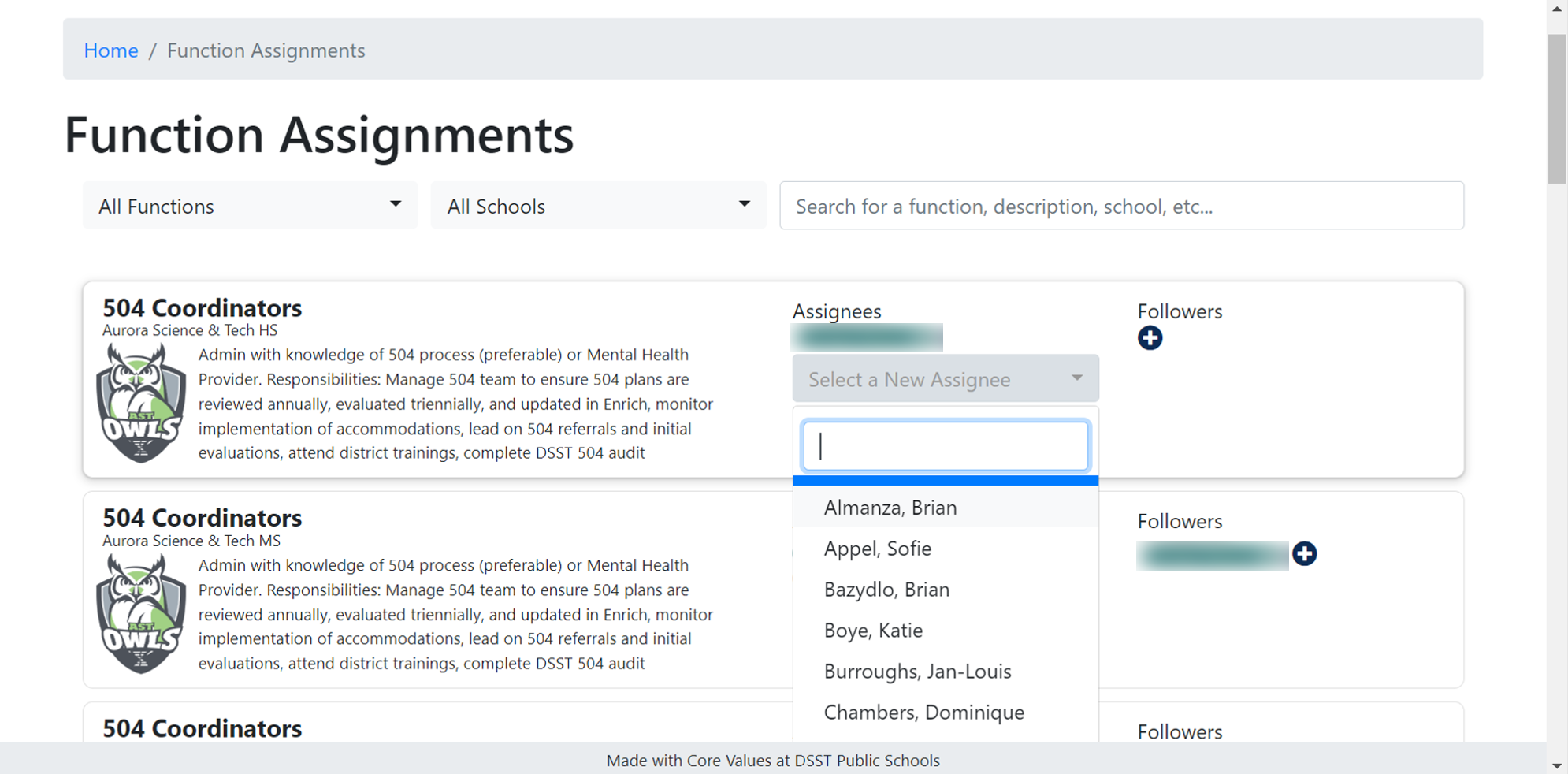 How to Add or Remove Function Assignees & Followers (Available for ...