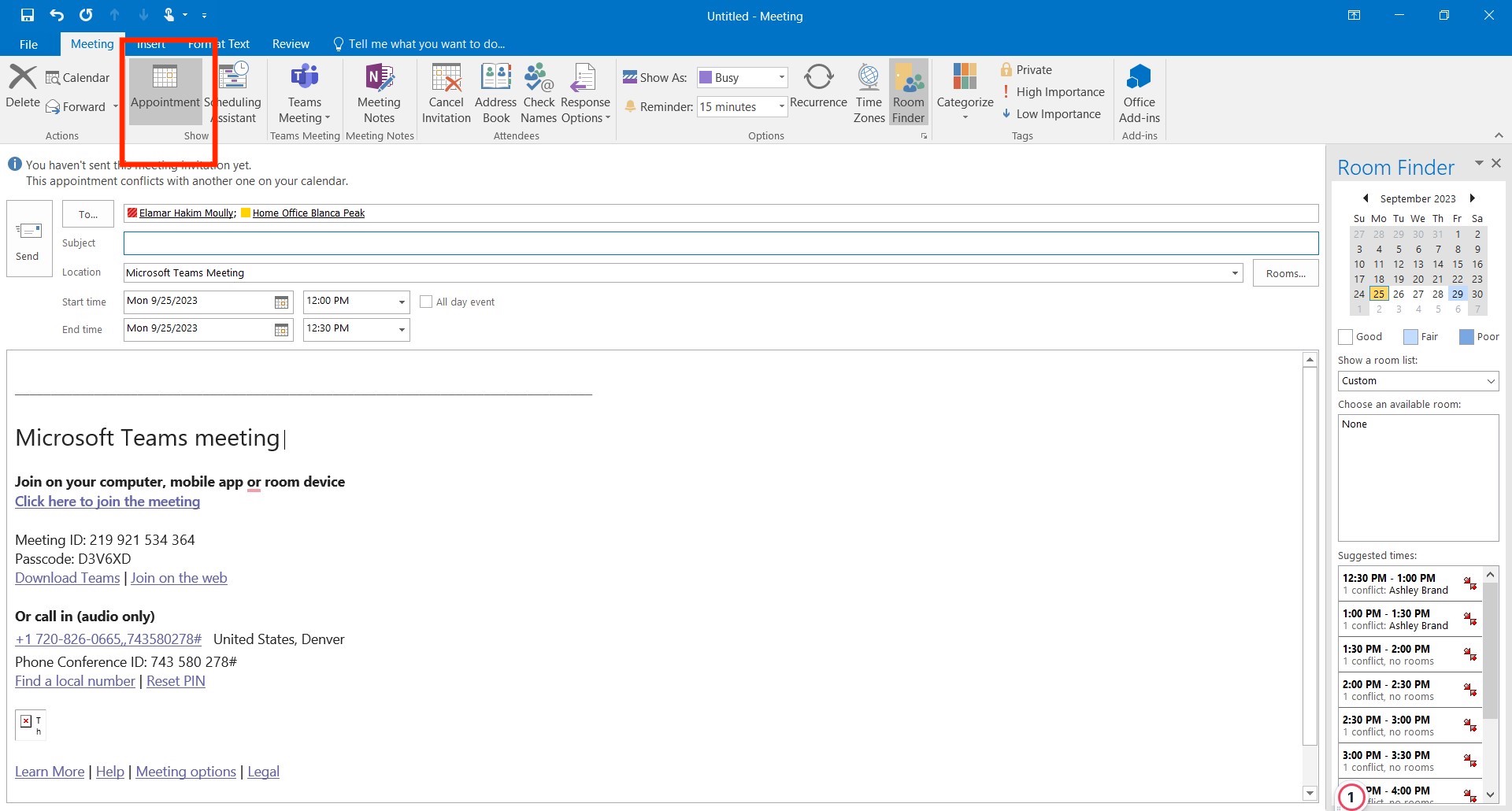 How to use the Scheduling Assistant for Outlook and Microsoft Teams ...