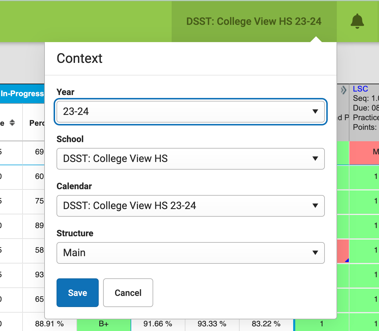 Posting Term Grades for High School – Denver School of Science & Technology