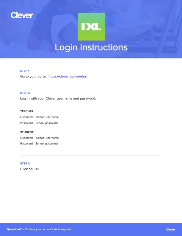 How to log in to IXL – Denver School of Science & Technology