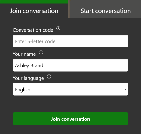 Starting and Joining "Conversations" in Microsoft Translator – Denver ...