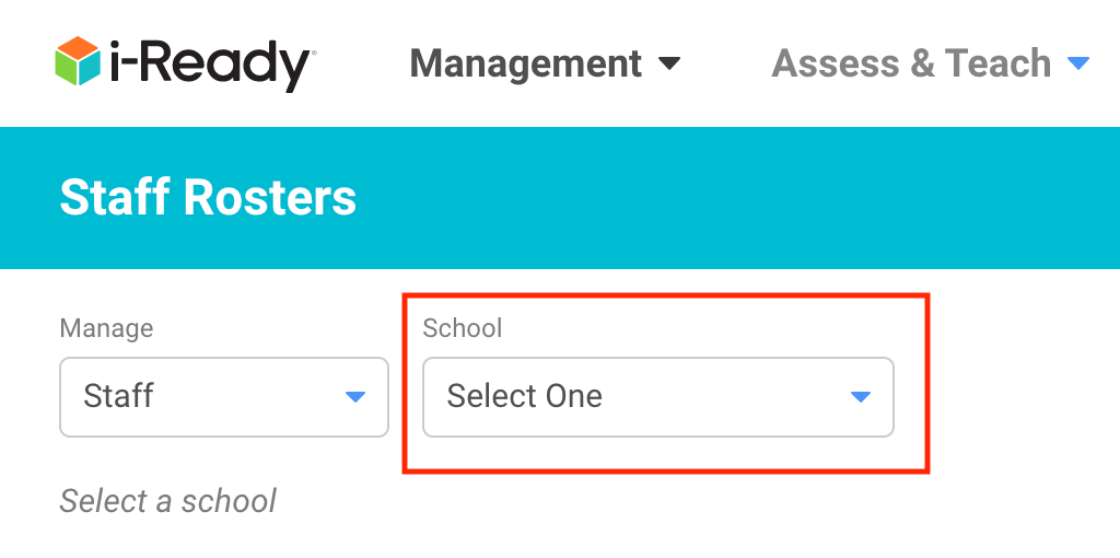 Changing Report Groups for Staff in iReady – Denver School of Science ...
