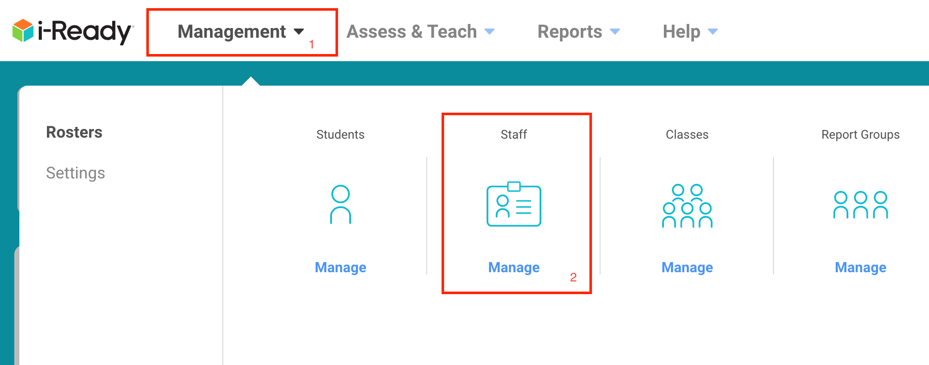 Changing Report Groups for Staff in iReady – Denver School of Science ...