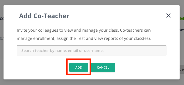 Adding and Removing Co-Teachers to Classes – Denver School of Science & Technology