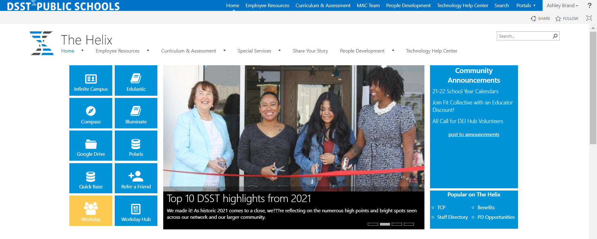 Accessing DSST Systems – Denver School of Science & Technology
